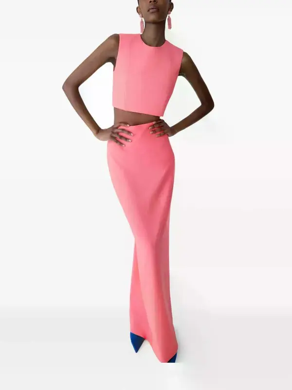 Carolina Herrera Column-shape Floor-length Skirt - Pink
