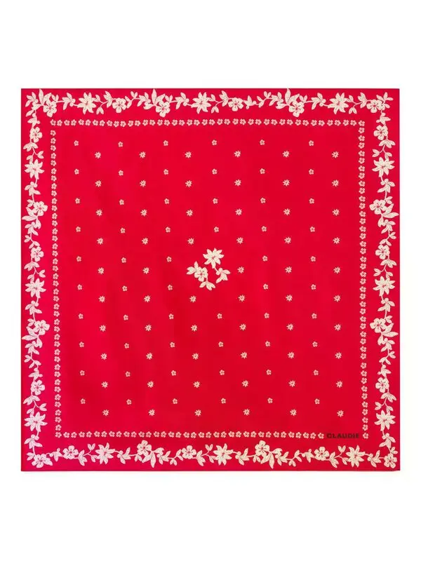 Claudie Pierlot Square Scarf - Red