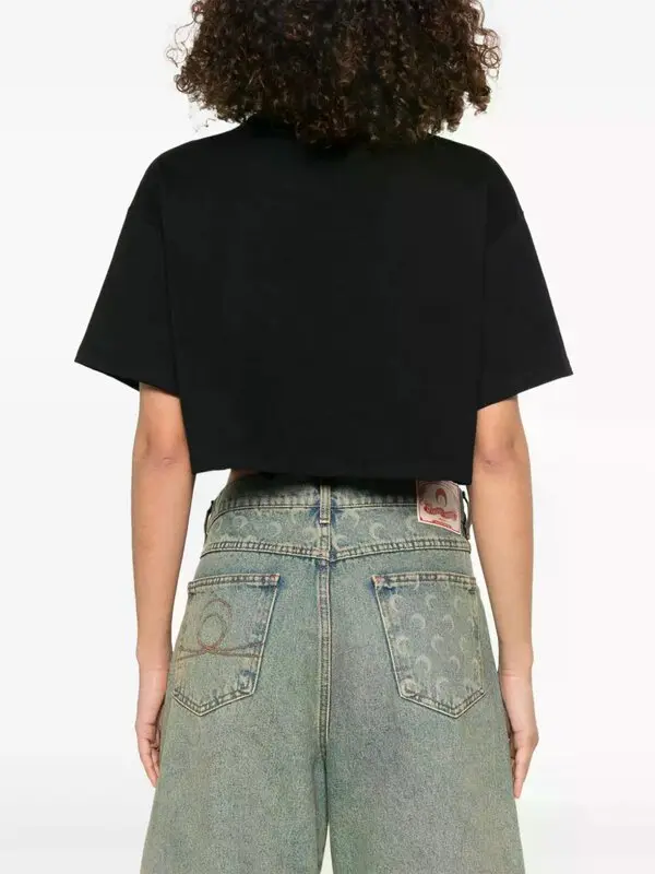 Amiri Arts District Cropped T-shirt