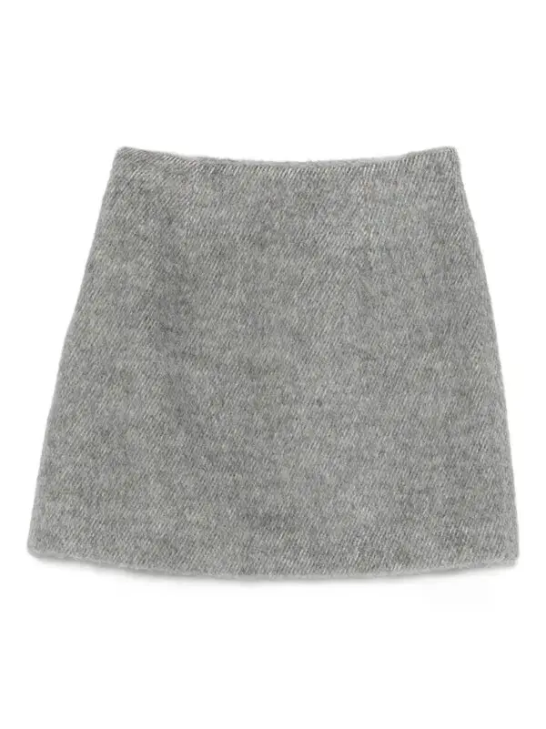 Andamane Front-slit Mini Skirt
