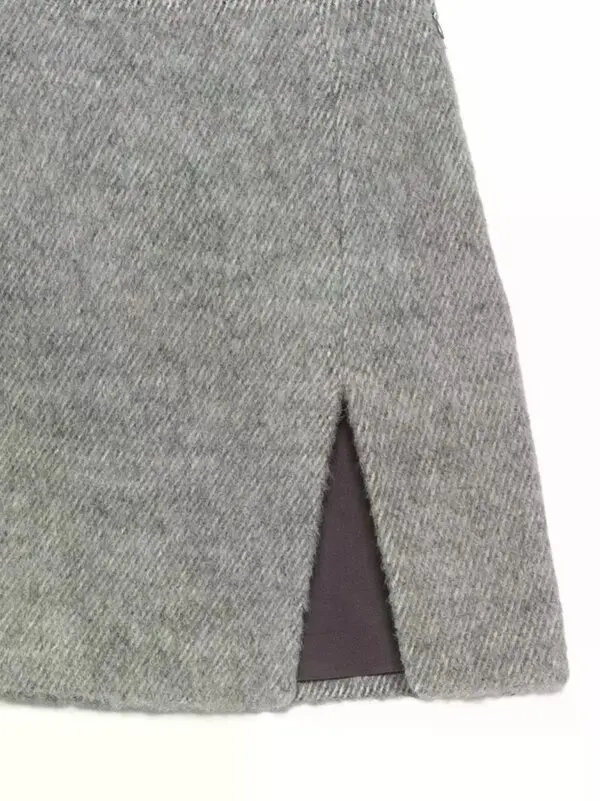 Andamane Front-slit Mini Skirt