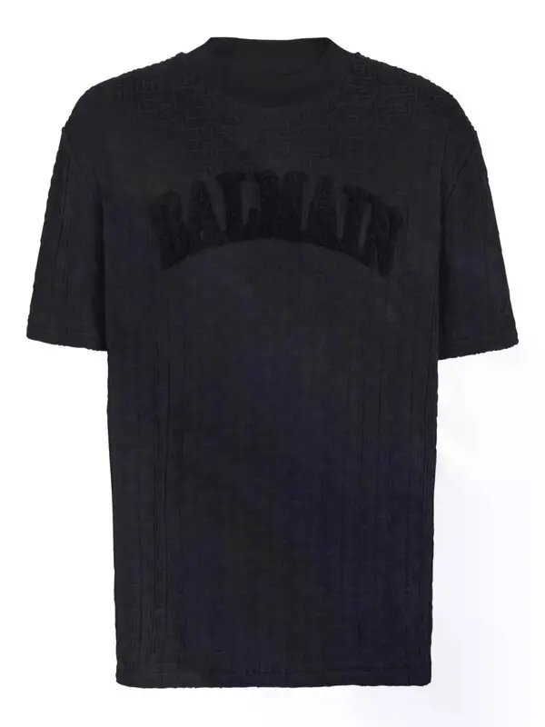 Balmain Terrry Monogram T-shirt