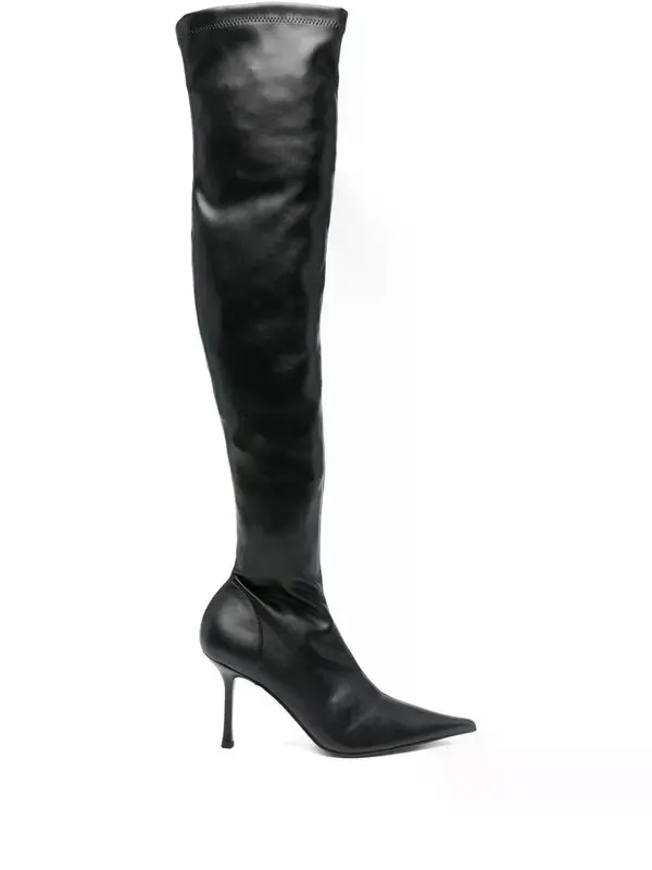 CASTAGNA Pointed-toe Over-the-knee Boots