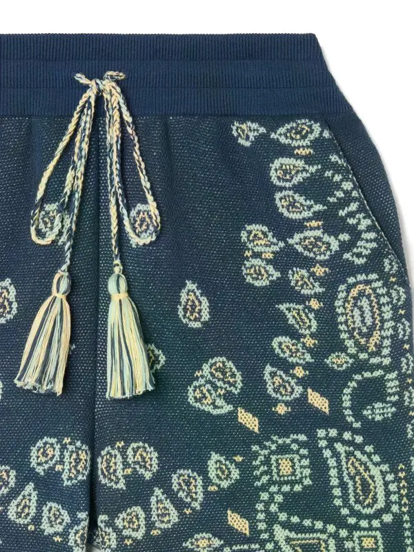 Alanui Paisley-pattern Shorts