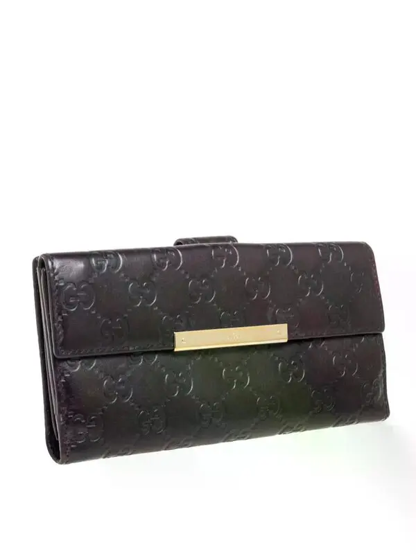 Gucci Guccissima Continental Wallet