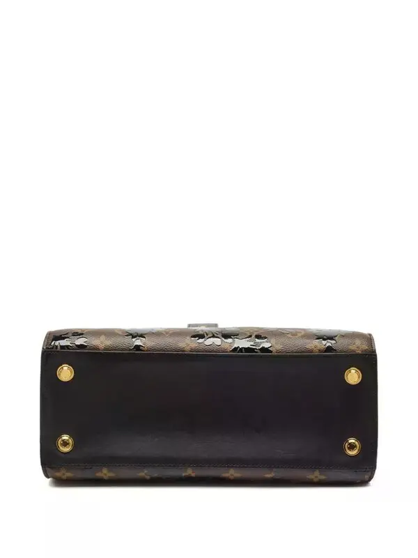 LOUIS VUITTON Monogram Canvas Tote Bag - Black
