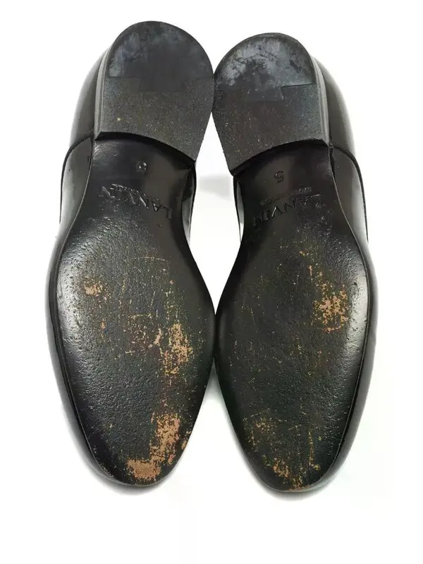 LANVIN Leather Lace-up Oxford Shoes