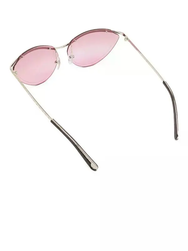 LOUIS VUITTON Cat-eye Rimless Sunglasses