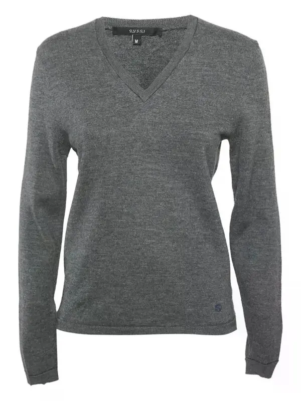 Gucci V-neck Wool Sweater