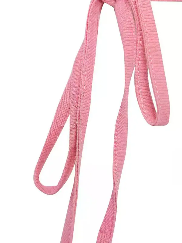 Jacquemus Tie-detail Crop Top