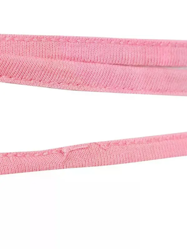 Jacquemus Tie-detail Crop Top