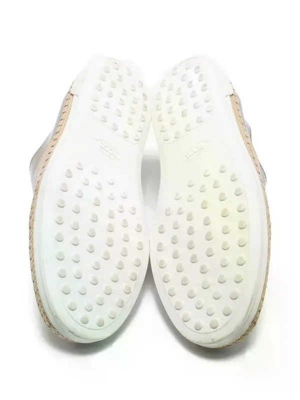TOD'S Espadrille Leather Sneakers