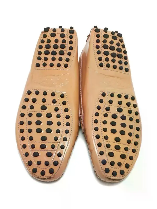 TOD'S Leather Loafers - Neutrals