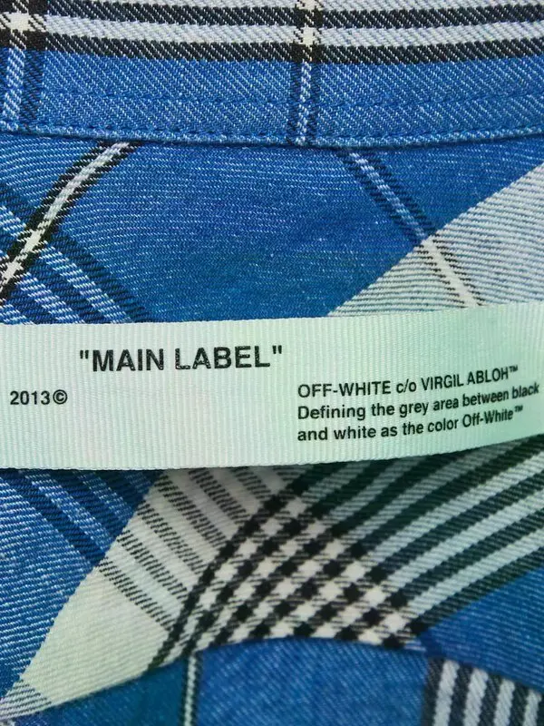 Off-White Checked Shirt