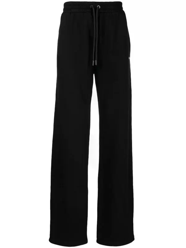 Off-White Stitch Diag Cotton Track Pants - Black