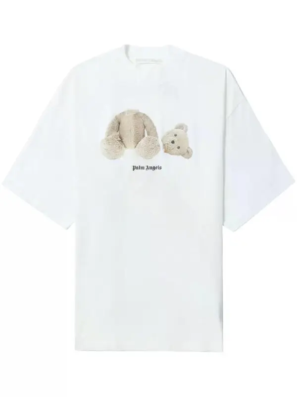 Palm Angels Broken Bear Cotton T-shirt