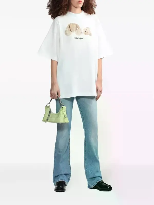 Palm Angels Broken Bear Cotton T-shirt
