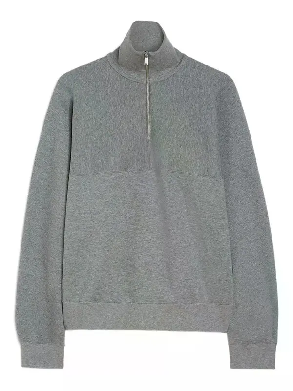JIL SANDER High-neck Zip-up Sweatshirt