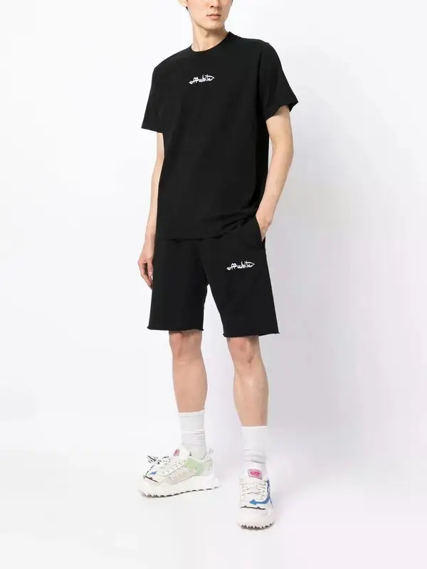 Off-White Script Logo Track Shorts