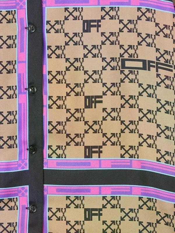 Off-White Arrows-motif Pajama-style Shirt