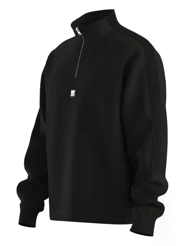 Hugo Half-zip Panelled Sweater