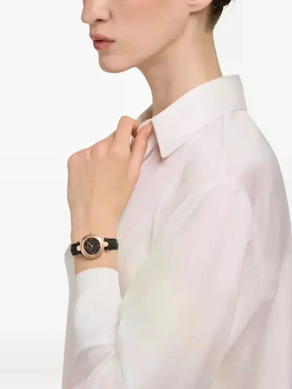 Furla Leather Strap 32mm - Black