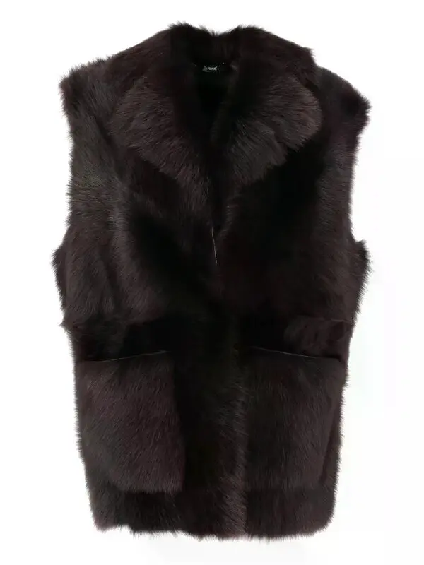 LA ROSE Pocket Sleeveless Gilet