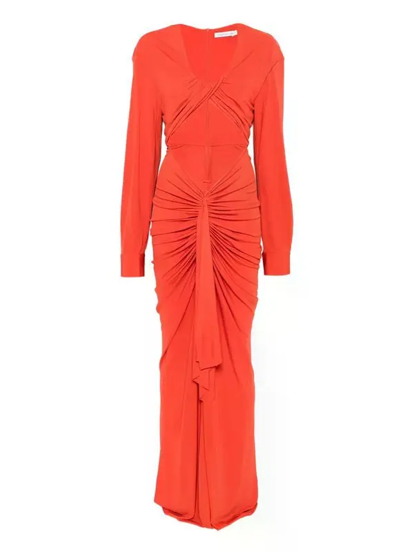 Christopher Esber Vivenda Maxi Dress - Orange