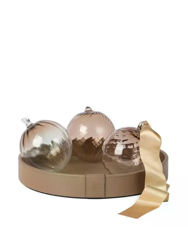 Brunello Cucinelli Textured Ornaments