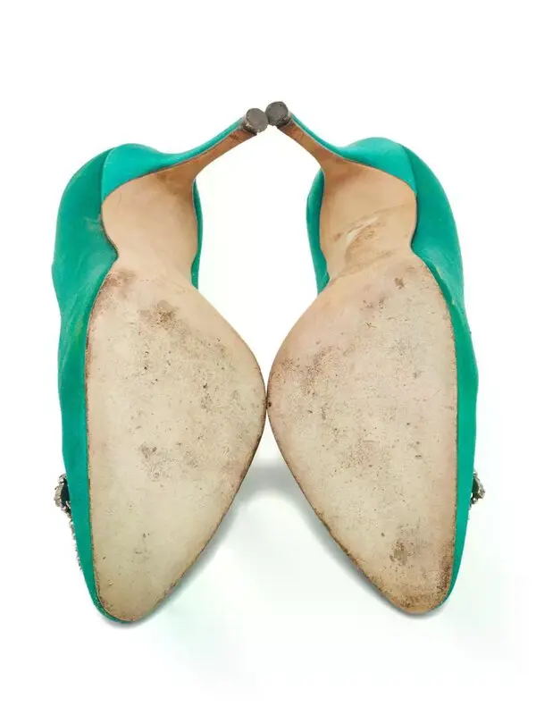 Manolo Blahnik Jewel-embellishment Pumps