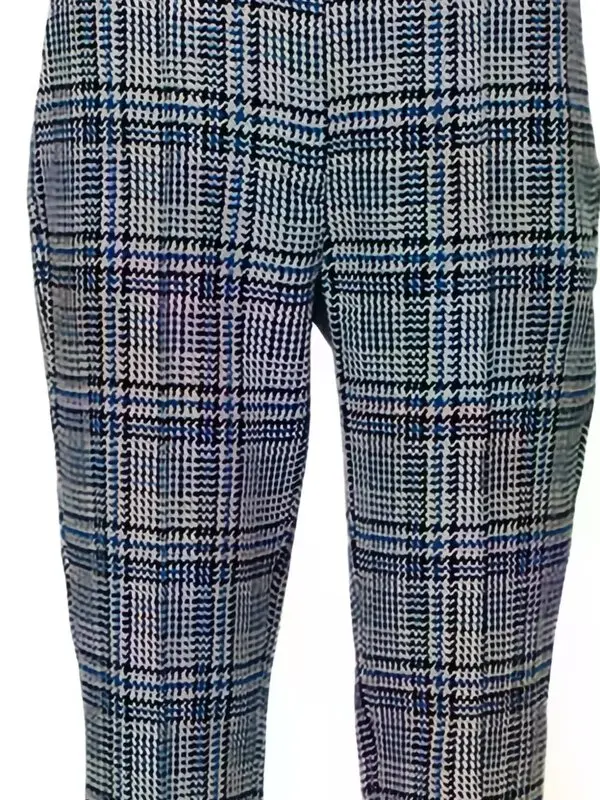 Off-White Patterned Knit Trousers