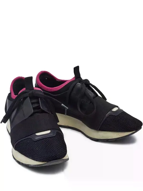 Balenciaga Race Runner Mesh Sneakers - Blue