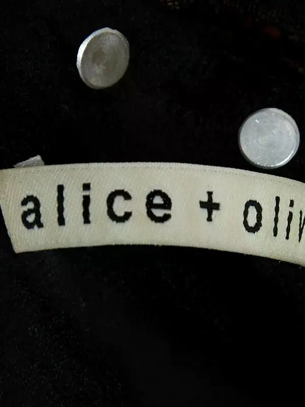 Alice + Olivia Leather Top
