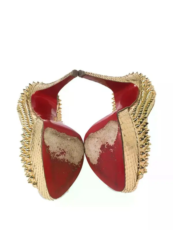 CHRISTIAN LOUBOUTIN Studded Platform Pumps