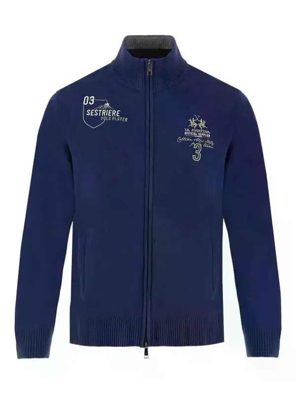 LA MARTINA Zip-fastening Cardigan