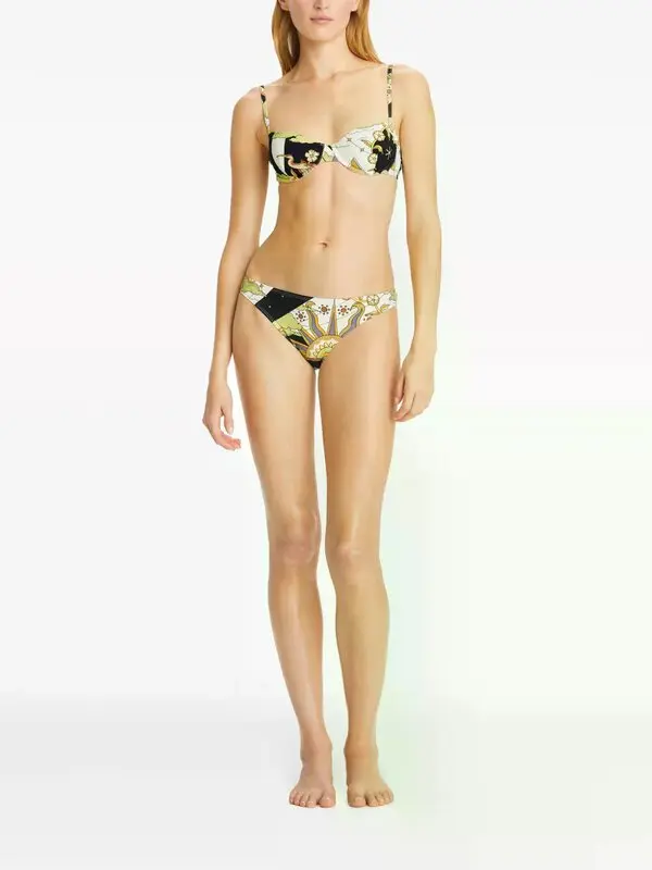 Tory Burch Graphic Print Bikini Bottoms