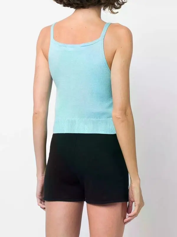 Rossignol Embroidered Logo Knit Crop Top
