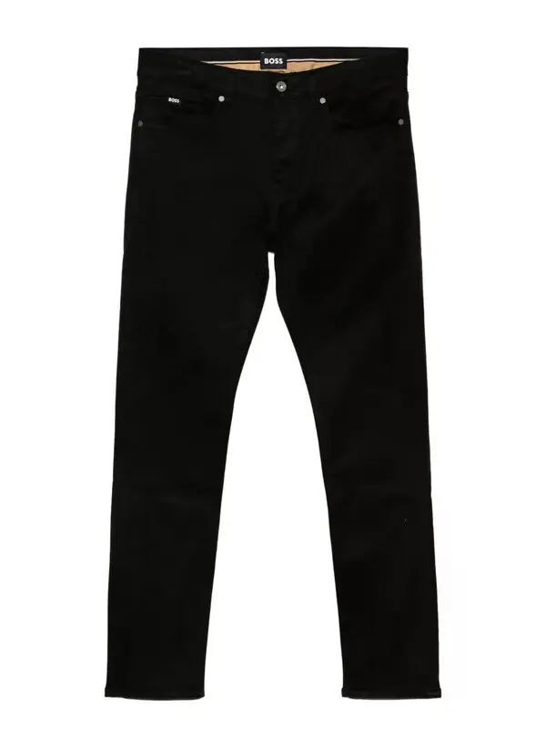 BOSS Delaware Slim-fit Trousers - Black