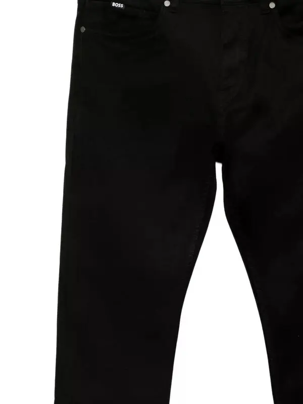 BOSS Delaware Slim-fit Trousers - Black
