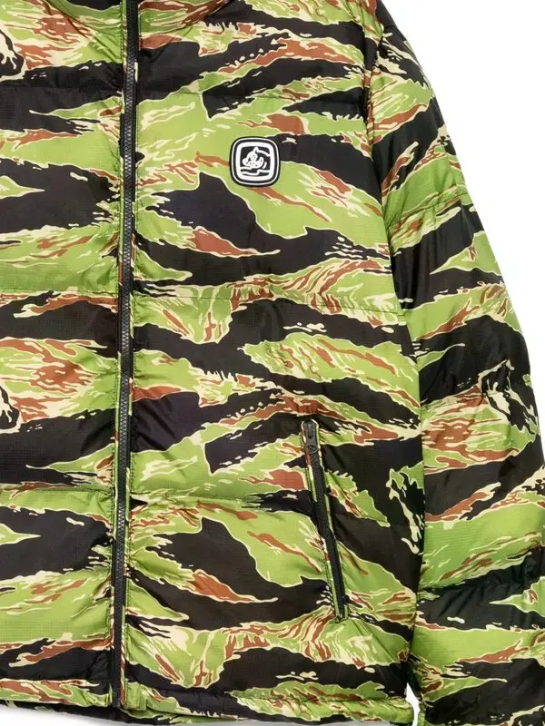 ICECREAM Tiger-stripe Puffer Jacket