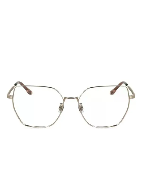 Lacoste Geometric Frame Eyeglasses