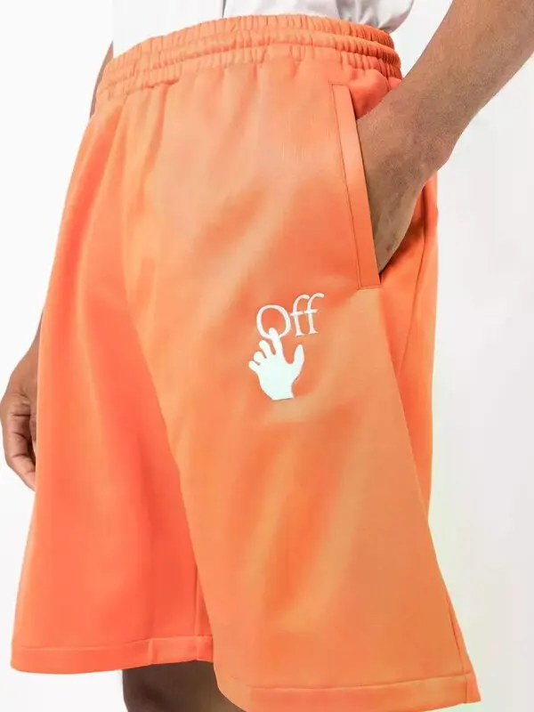 Off-White Hands Off Knee-length Shorts