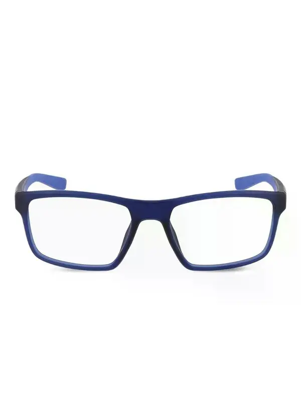 Nike Rectangle-frame Glasses - Blue