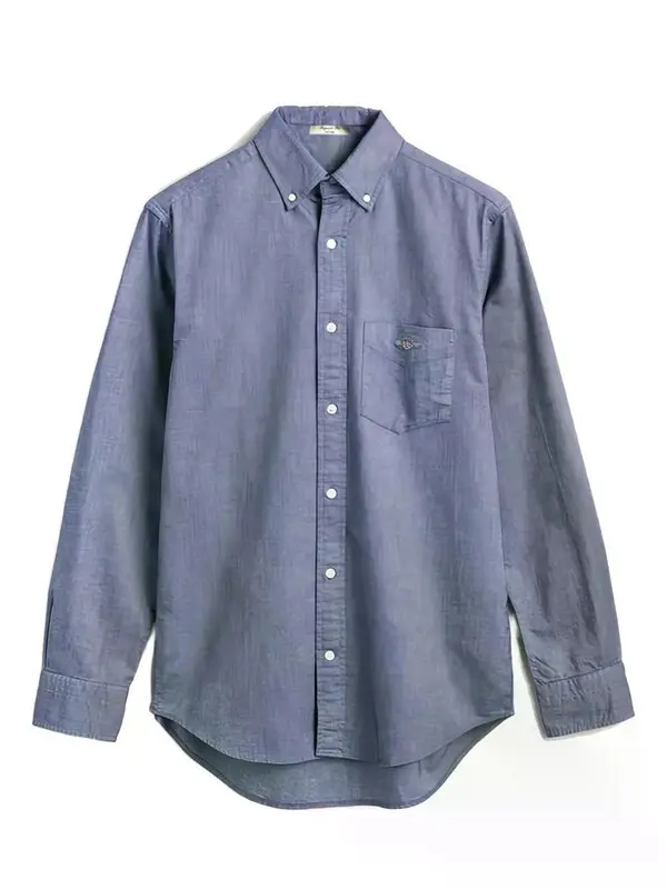 Gant Pocket Oxford Shirt - Blue