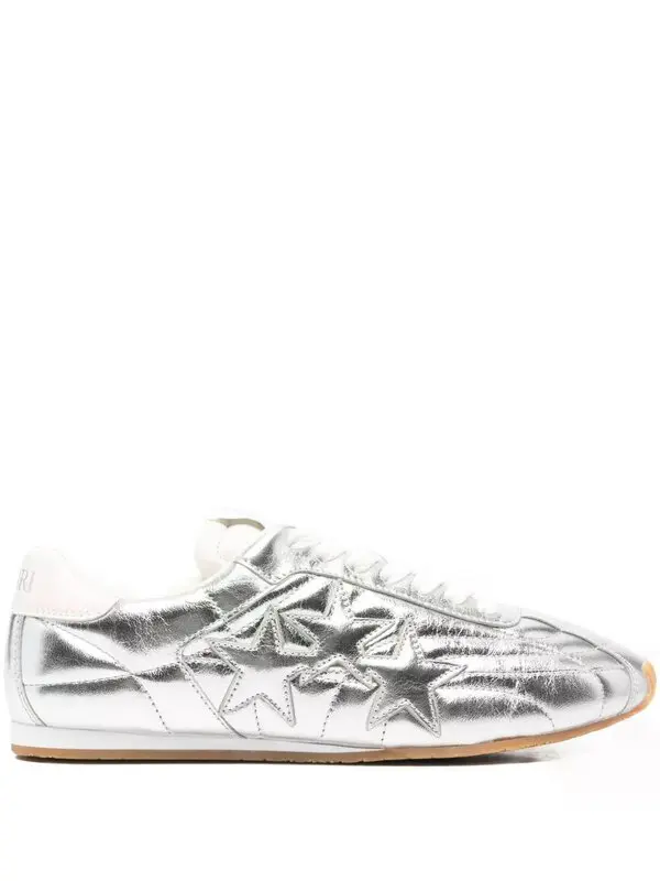 Amiri Pacific Football Slim Sneakers - Silver