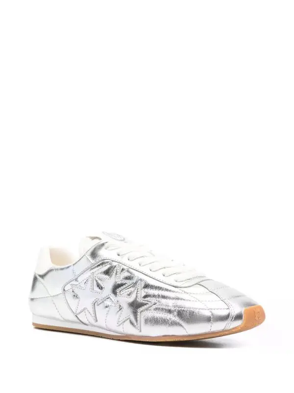 Amiri Pacific Football Slim Sneakers - Silver