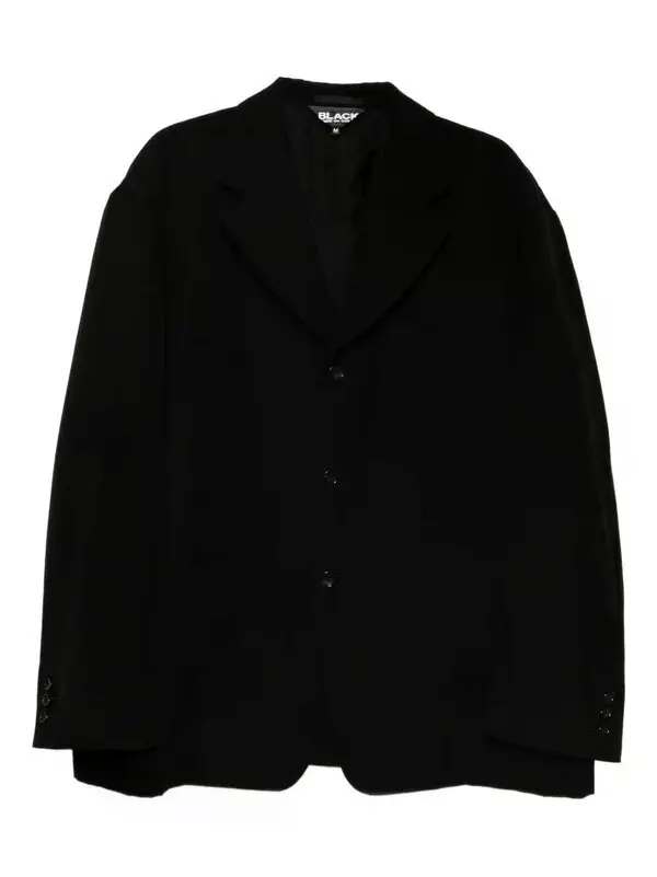 Comme Des Garçons Wool Gabardine Blazer