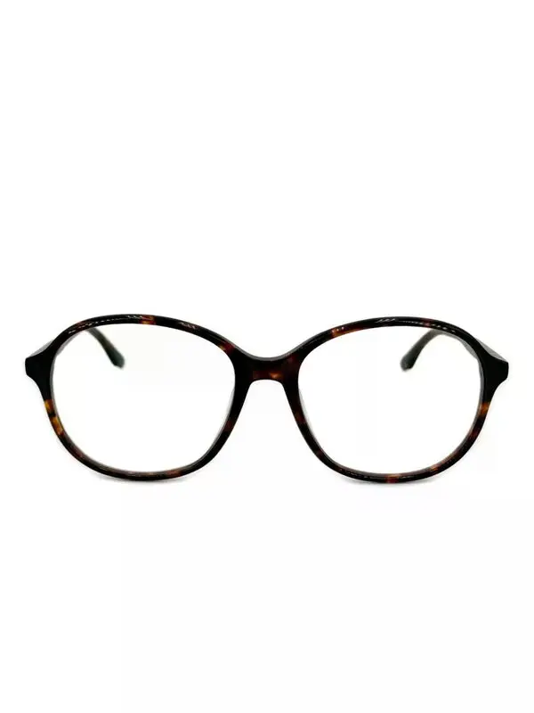 PETER AND MAY Solenne Round-frame Glasses - Brown