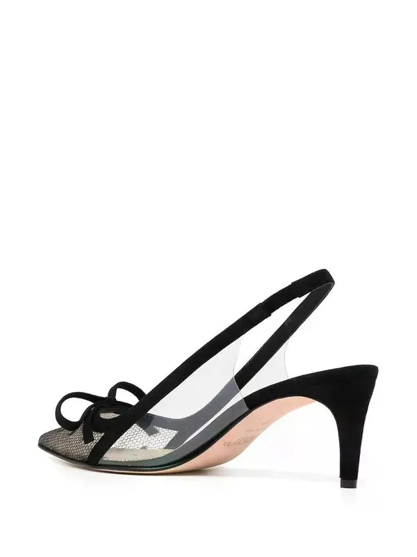 Red Valentino Sandie Pointed-toe Slingback Pumps