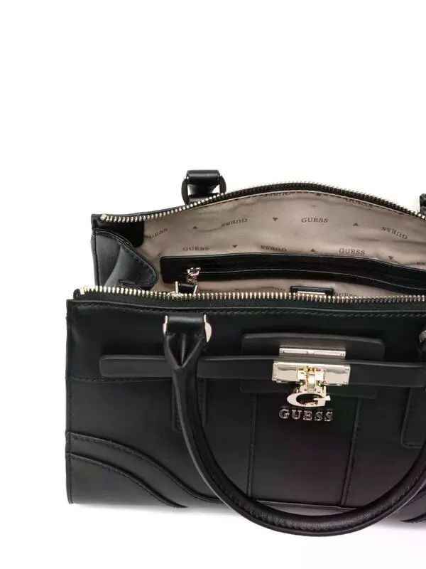 Guess Logo-plaque Padlock-detail Tote